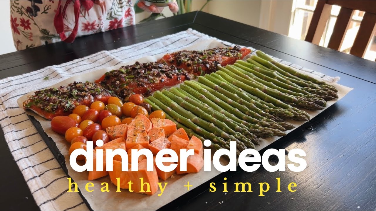 Easy & healthy dinner recipes to try at home 🍴 - YouTube