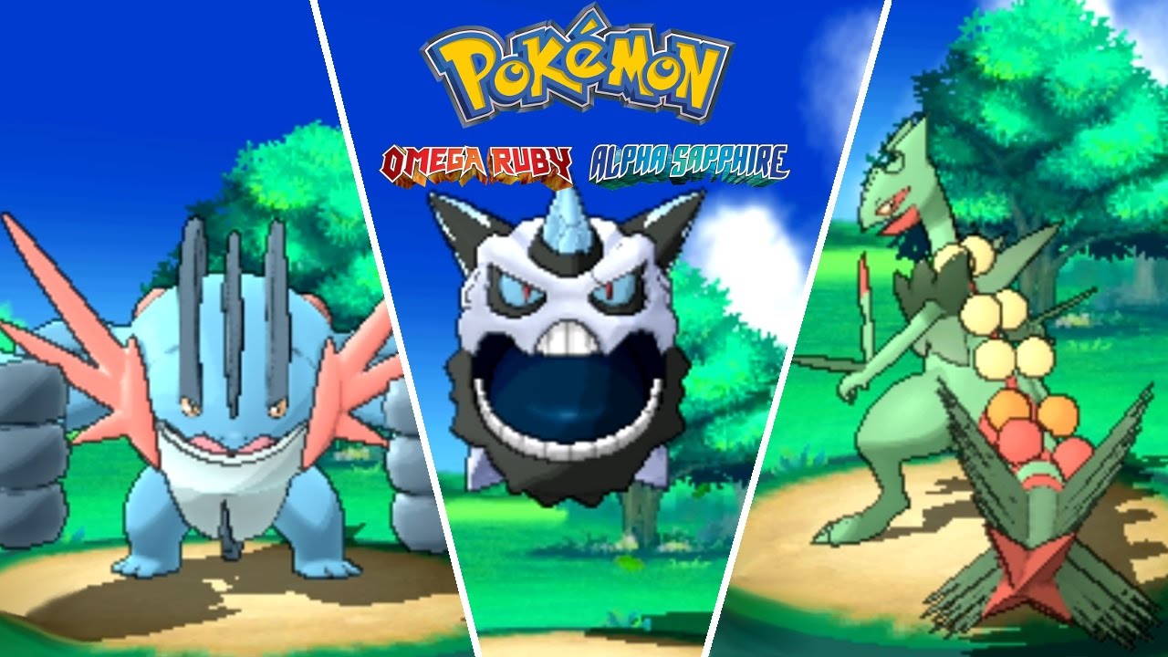 Pokemon Omega Rubin & Alpha Saphir Demo #2 - Mega Sumpex, Mega ...