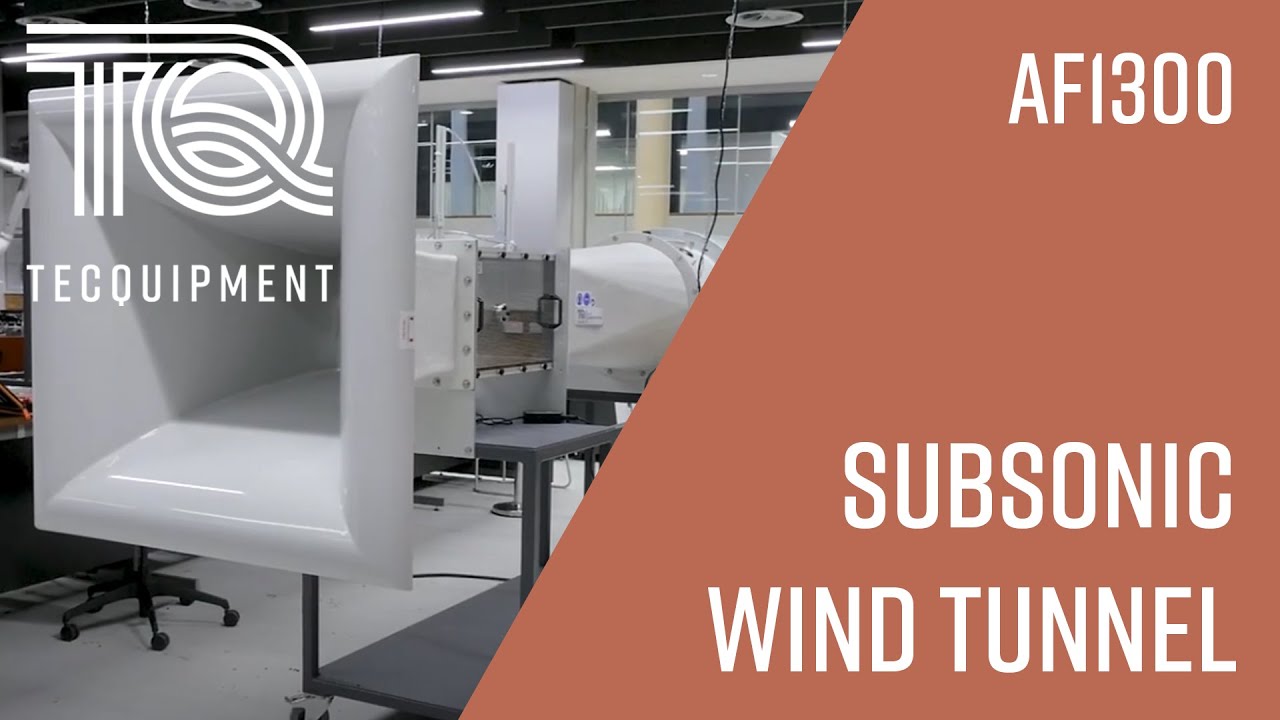 Subsonic Wind Tunnel (AF1300) | Hands-On Aerodynamics for Engineering ...