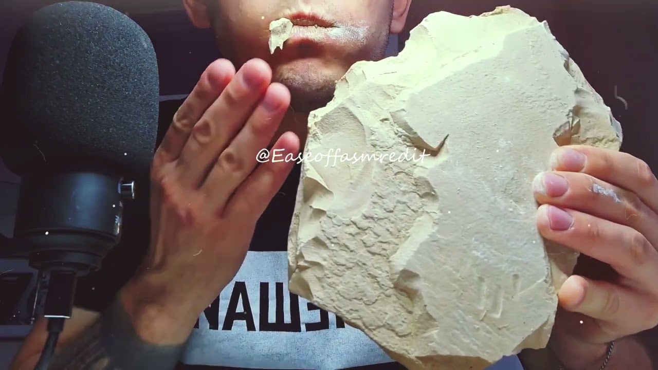 Edible Chalk: Yummy Hard Chalk ASMR💦 - YouTube