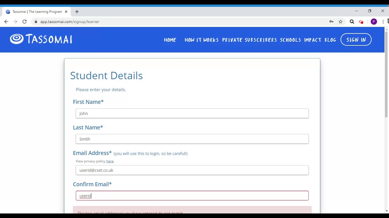 Tassomai: Year 7 and 8 logging in instructions PAR - YouTube