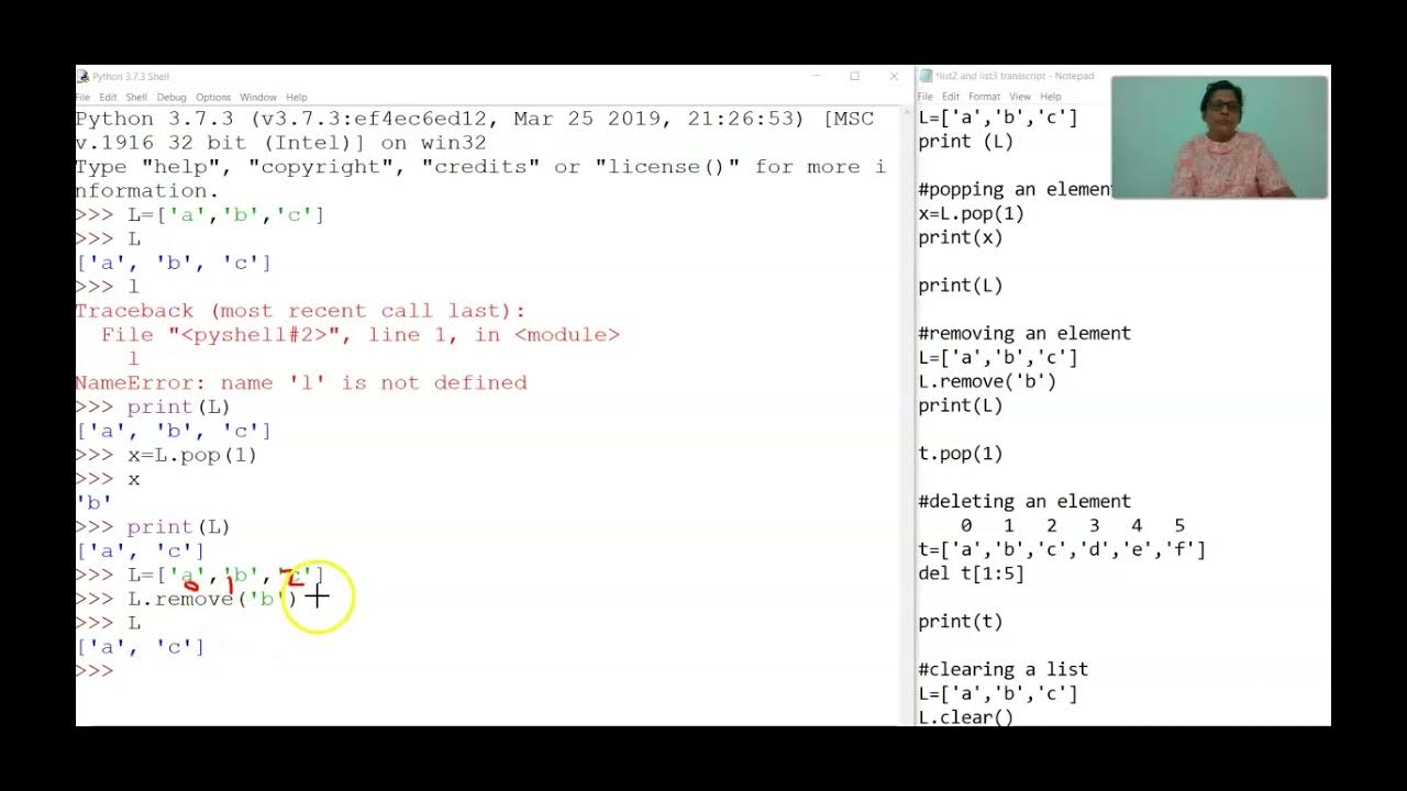 Python Tutorial 22 Functions in Python Lists - YouTube