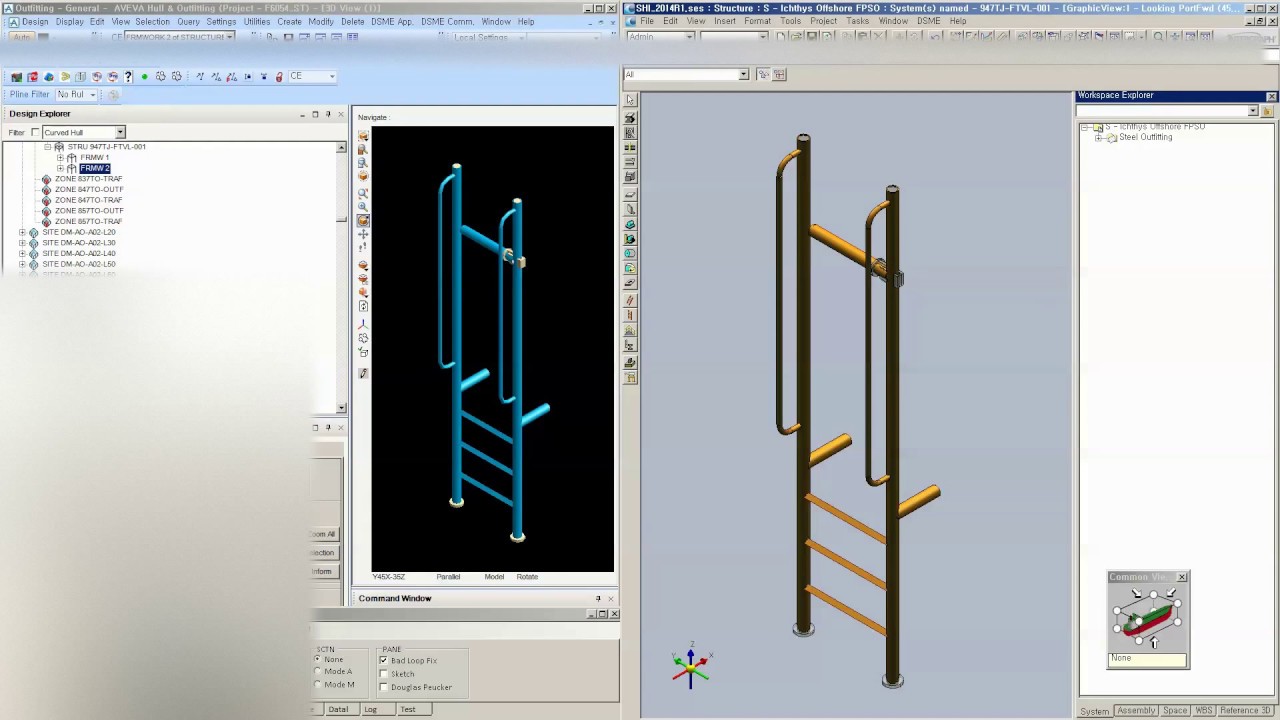 Structural Model Conversionpdms To Sp3d Youtube