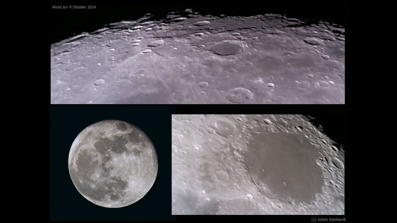 Moon shots on October 9, 2014 - YouTube