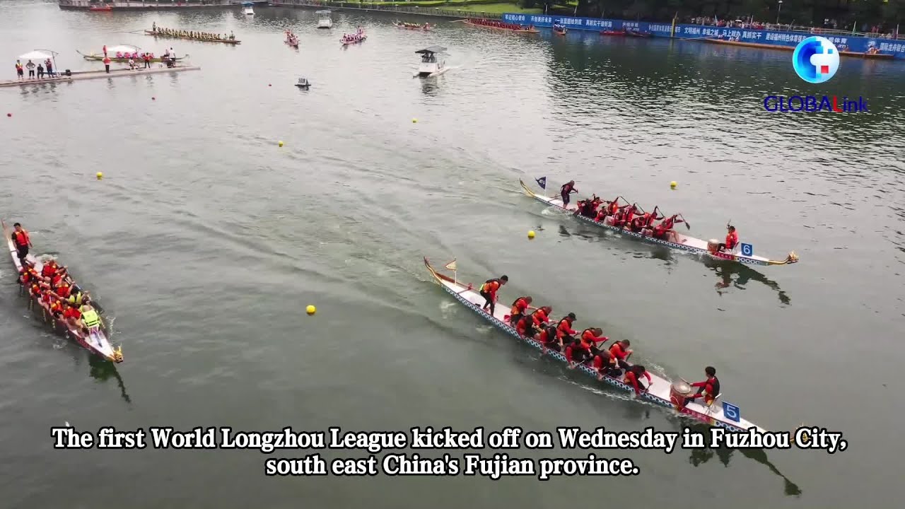Expats enjoy traditional Chinese Dragon Boat race in south China - YouTube