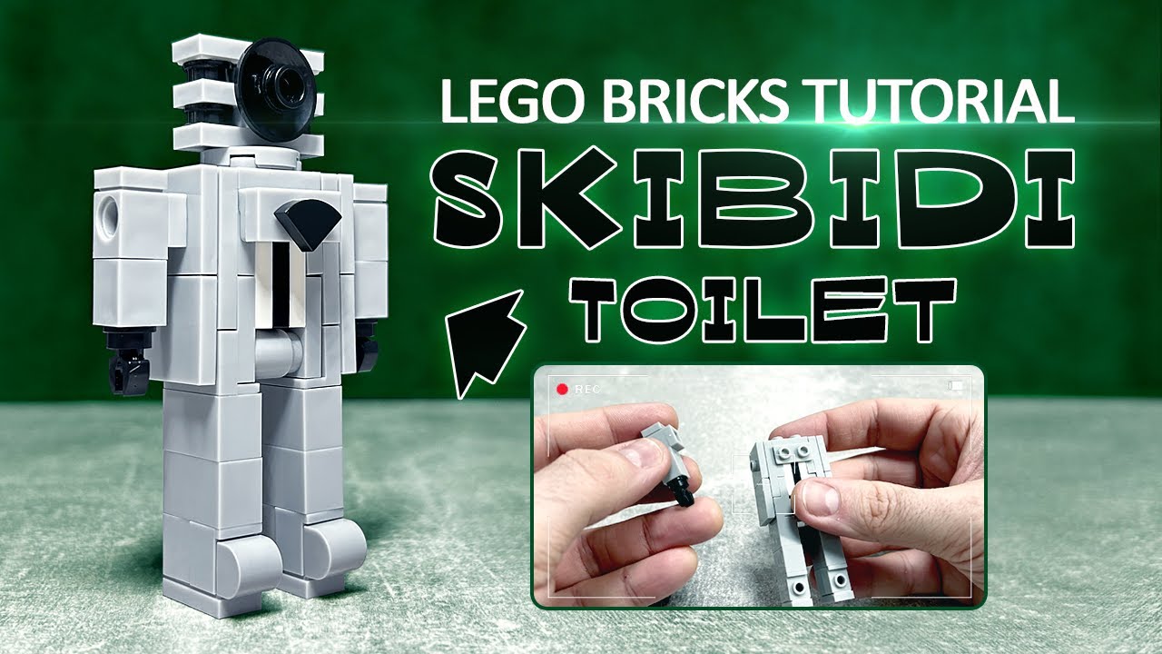 SKIBIDI TOILET #3 | LEGO Bricks TUTORIAL - YouTube