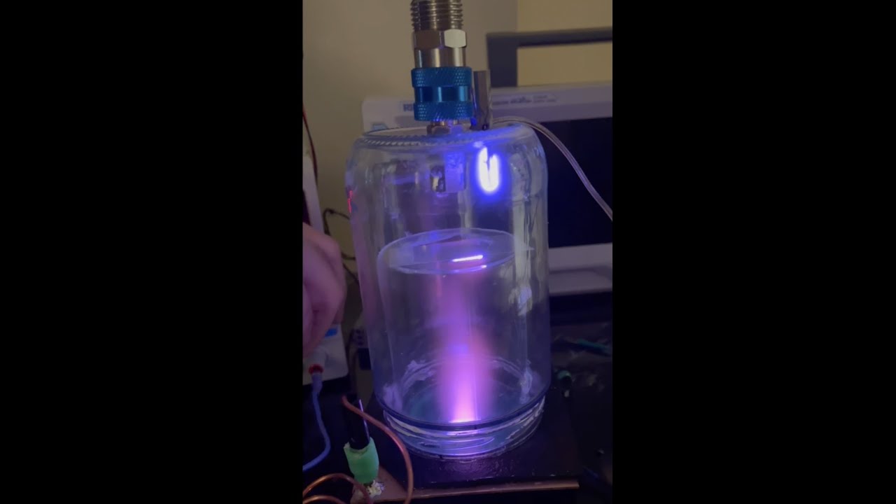 Magnetron sputtering deposition with DIY vacuum chamber and DC step up ...