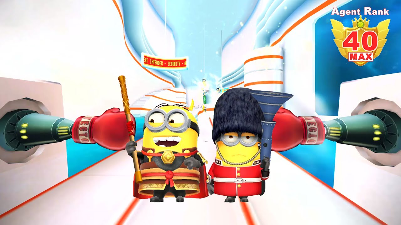 Minion Rush Special Mission Modern Art Emperor Minion and King's Guard ...