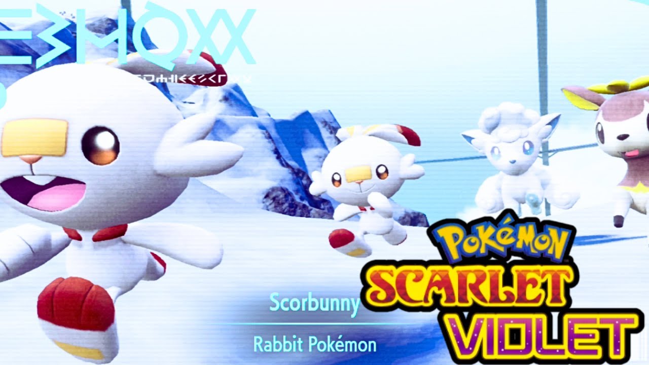 WHERE TO FIND THE STARTER POKEMON SCORBUNNY! (Pokémon Scarlet & Violet ...