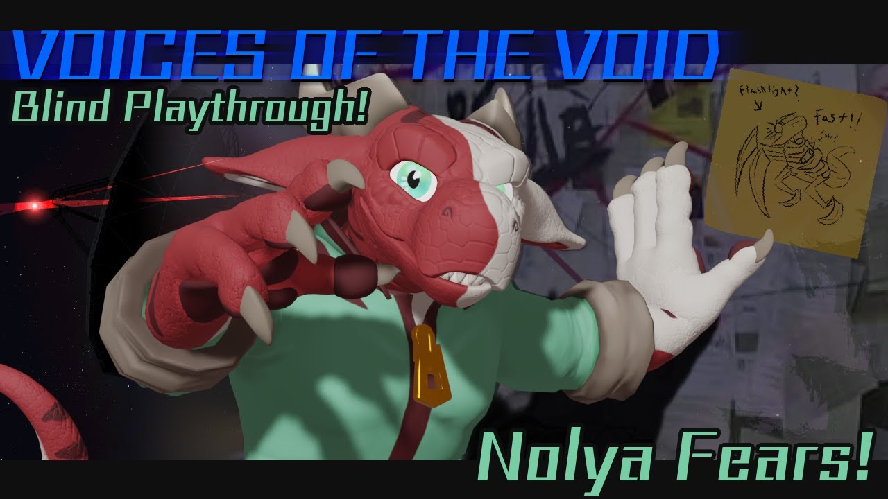 Voices of the Void(2): blind playthrough, exploring caves, getting ...