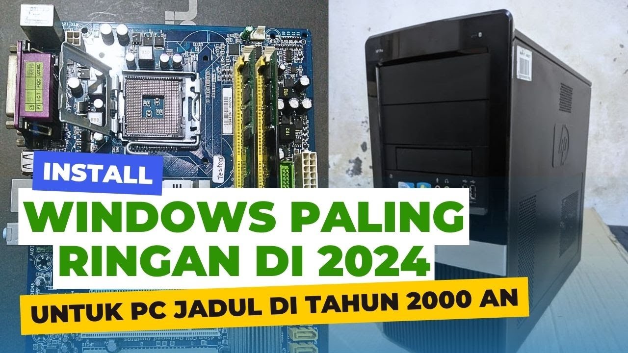 INSTAL WINDOWS ORIGINAL | PALING RINGAN DI 2024 BUAT PC JADUL - YouTube