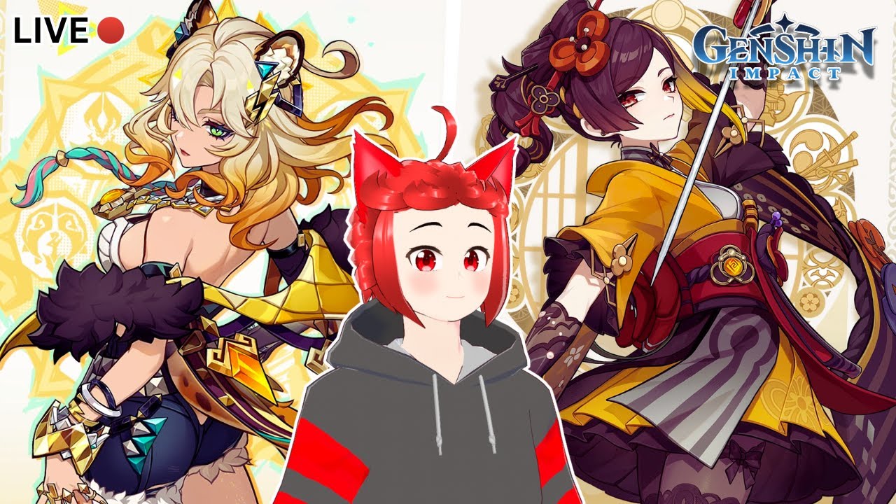 Live Stream Genshin Impact 5.1 Build Xilonen&Farming For Material - YouTube