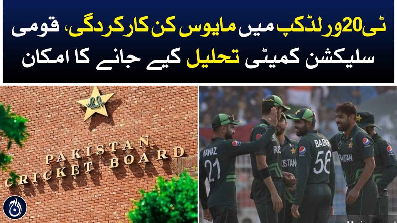 Performance of Pakistan in World Cup - National Selection Committee is ...