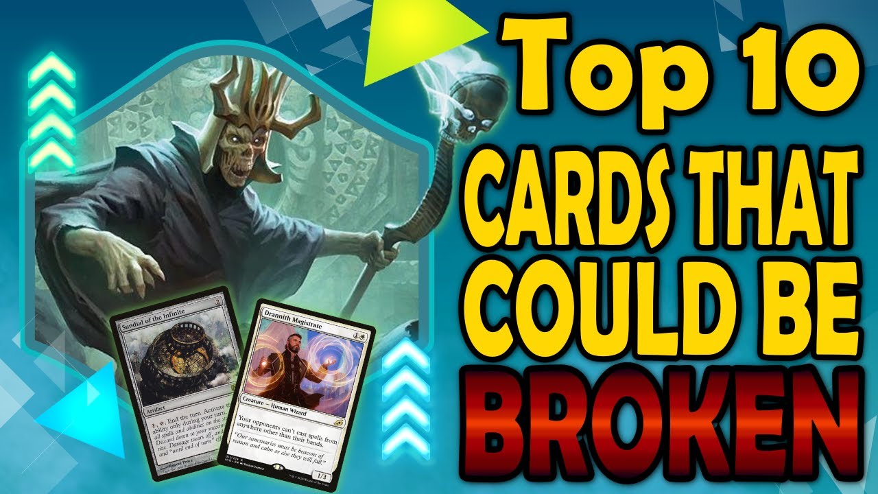 Top 10 Cards that Could be Broken - YouTube