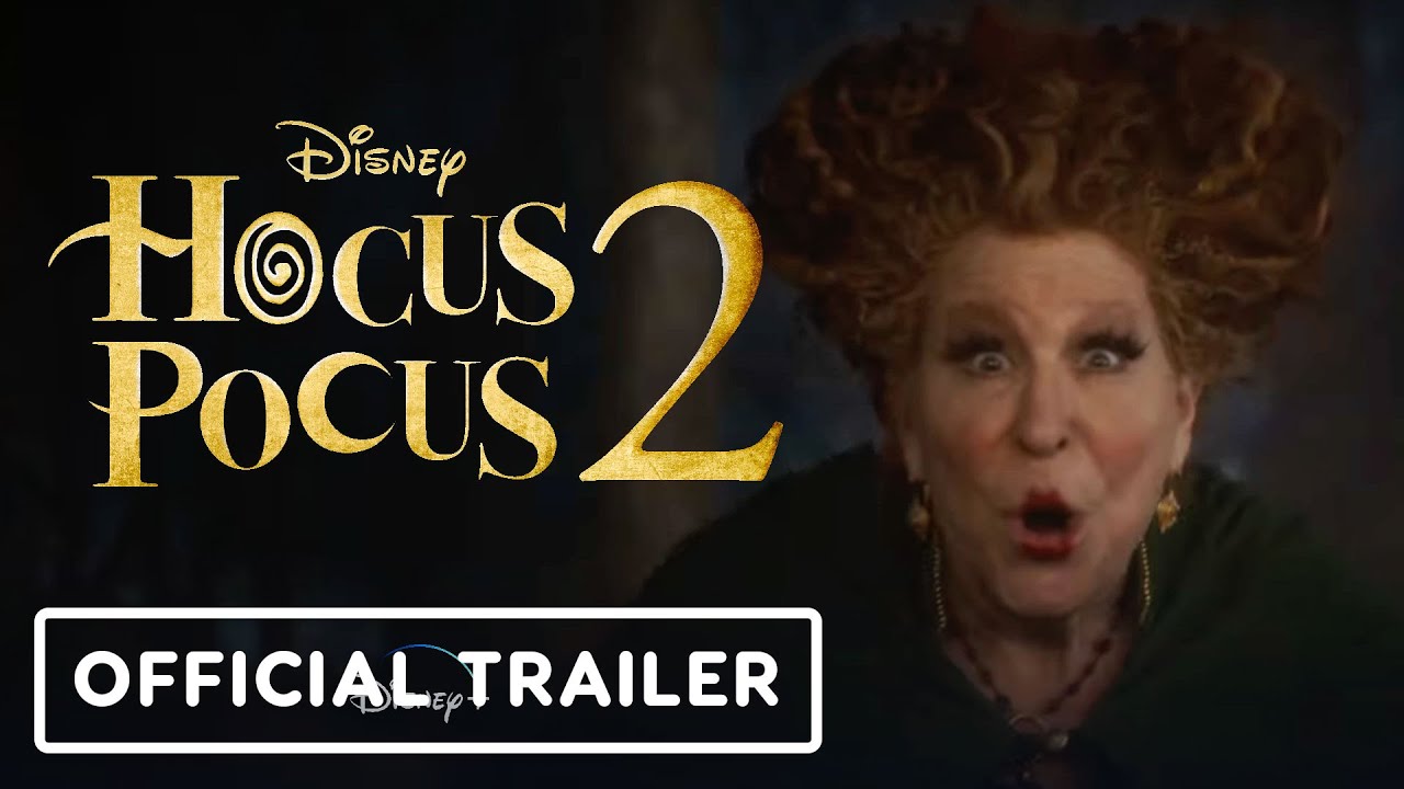 Hocus Pocus 2 - Official Trailer (2022) Bette Midler, Sarah Jessica ...