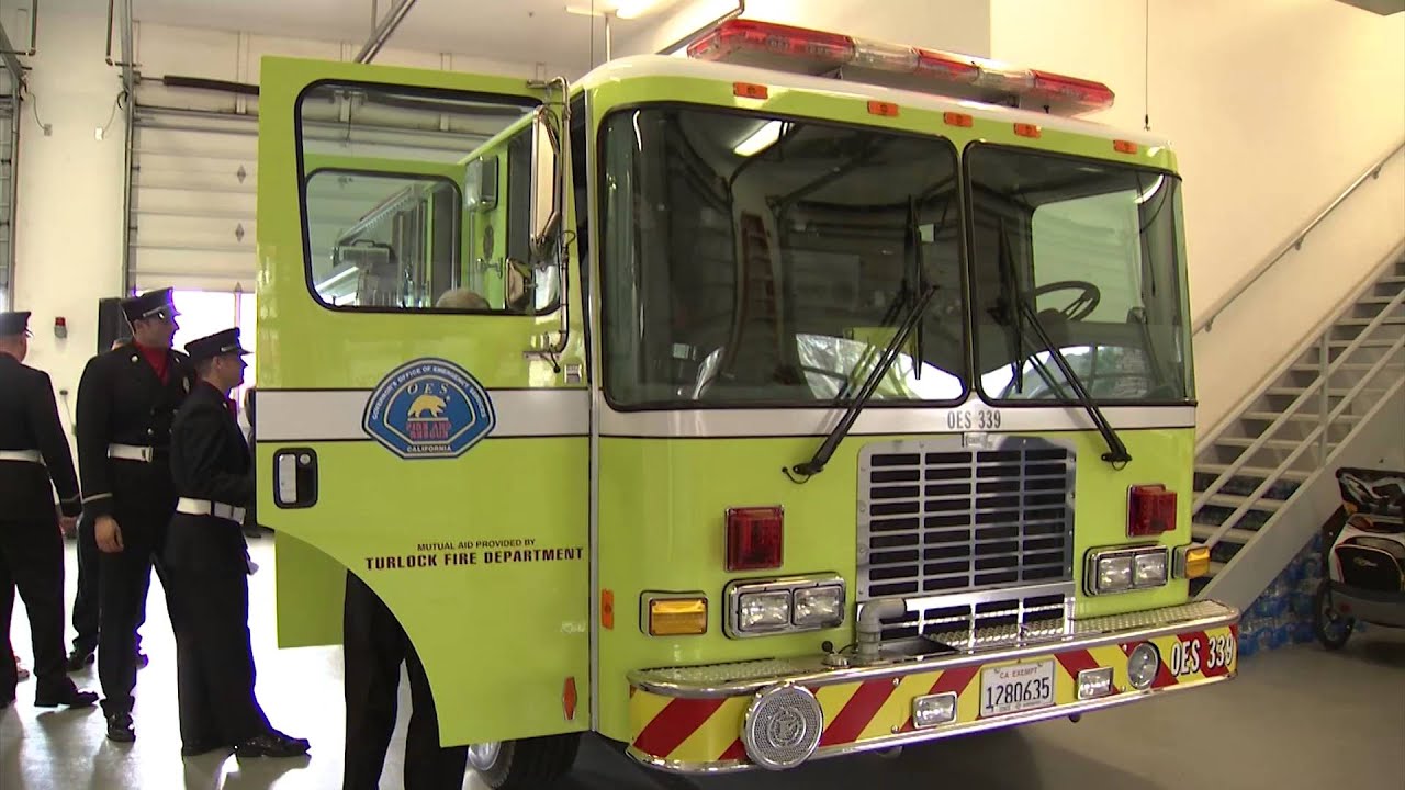 Turlock Fire Receives OES Engine - YouTube