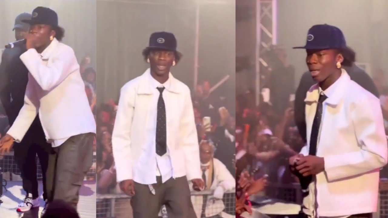 Seyi Vibez First Stage Performance After His Mother's Death At the ...
