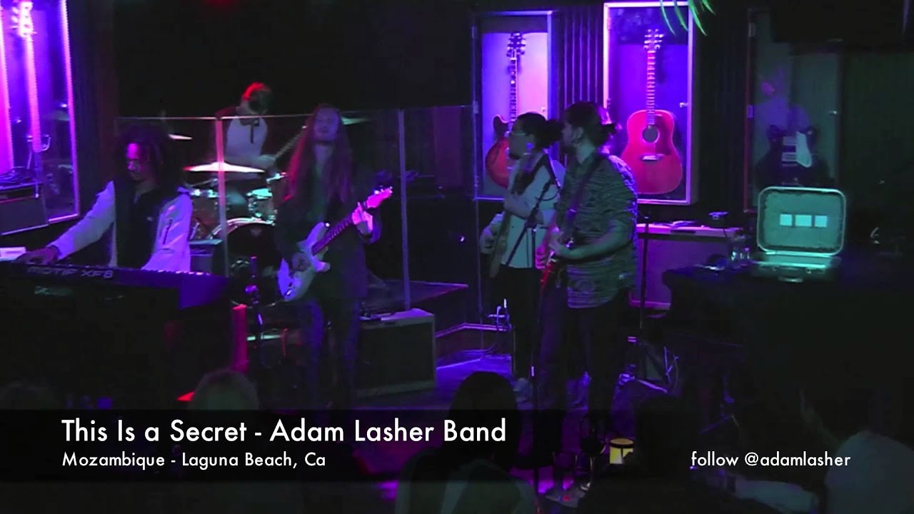 This is a Secret - Adam Lasher Band - YouTube