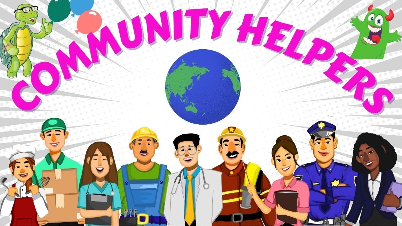 Our Community Helpers For Kids | Jobs And Occupation | Toddler And Kids ...
