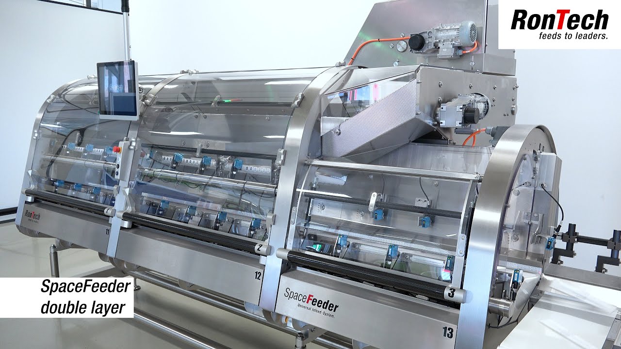 SpaceFeeder - double layer / Pharma / Infeed System / Zuführsystem ...