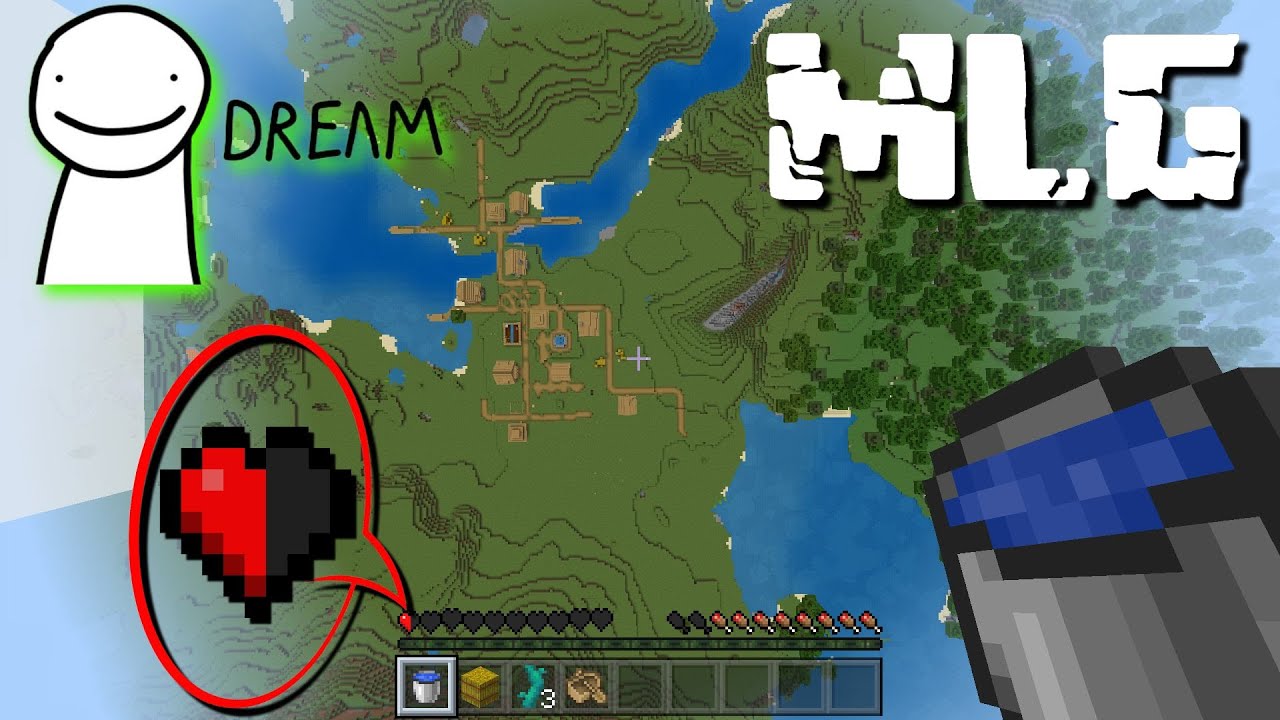 😱Выполнил 24 ЛУЧШИХ ТРЮКОВ Дрима (Dream) в Майнкрафте [MLG прыжки ...