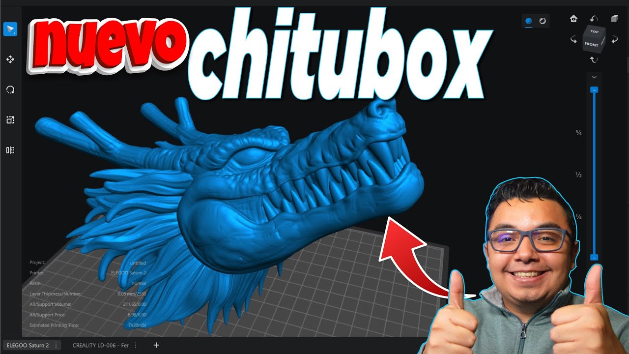 🌈 Como iniciar con CHITUBOX │ Impresión 3D de RESINA - YouTube