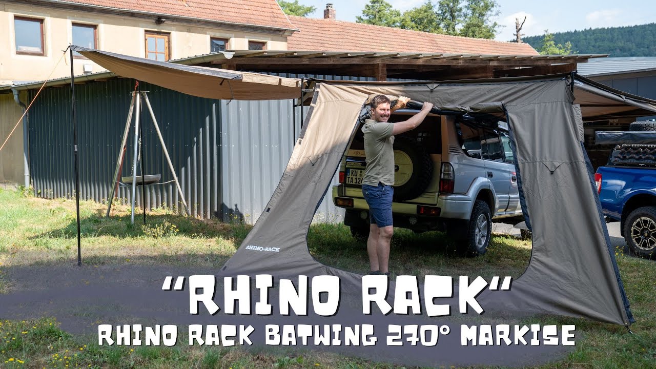 Rhino Rack Batwing 270° Markise - YouTube