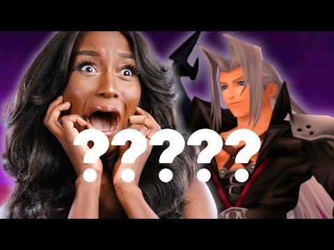 HUGE FINAL FANTASY FAN REACTS TO SEPHIROTH IN KINGDOM HEARTS