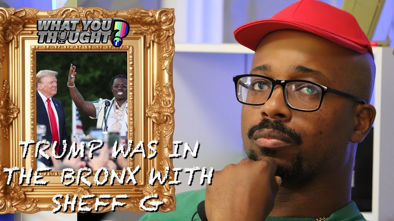 Donald Trump In The Bronx With Sheff G | What You Thought -Funniest ...