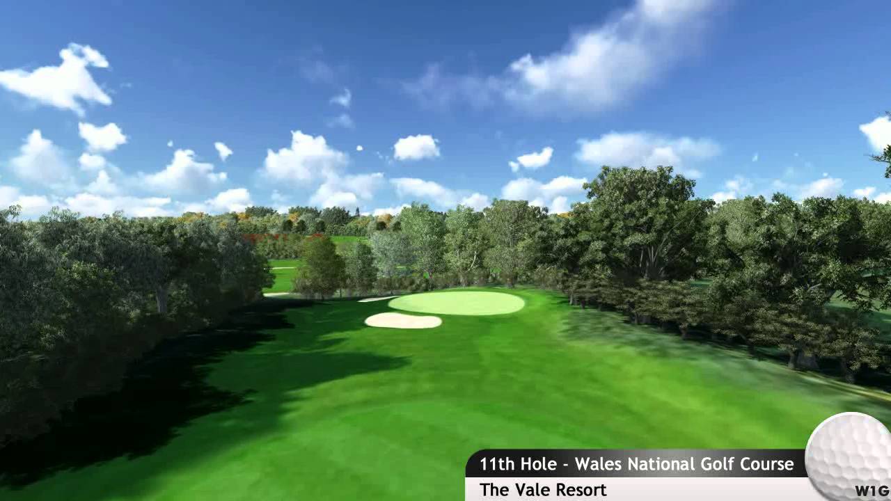Vale Resort - Hole 11 - National Course - YouTube
