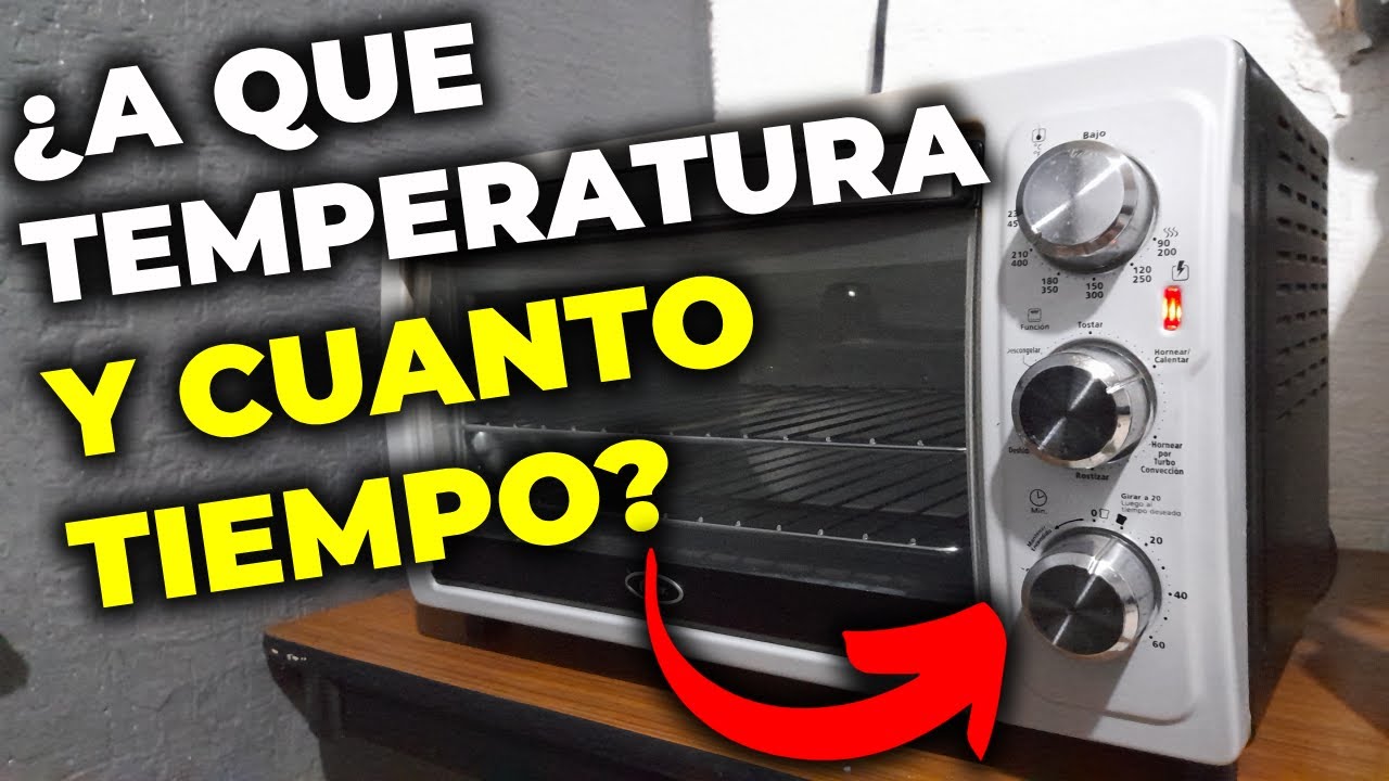 ¿Como precalentar el horno electrico oster? | ¿Es necesario precalentar ...