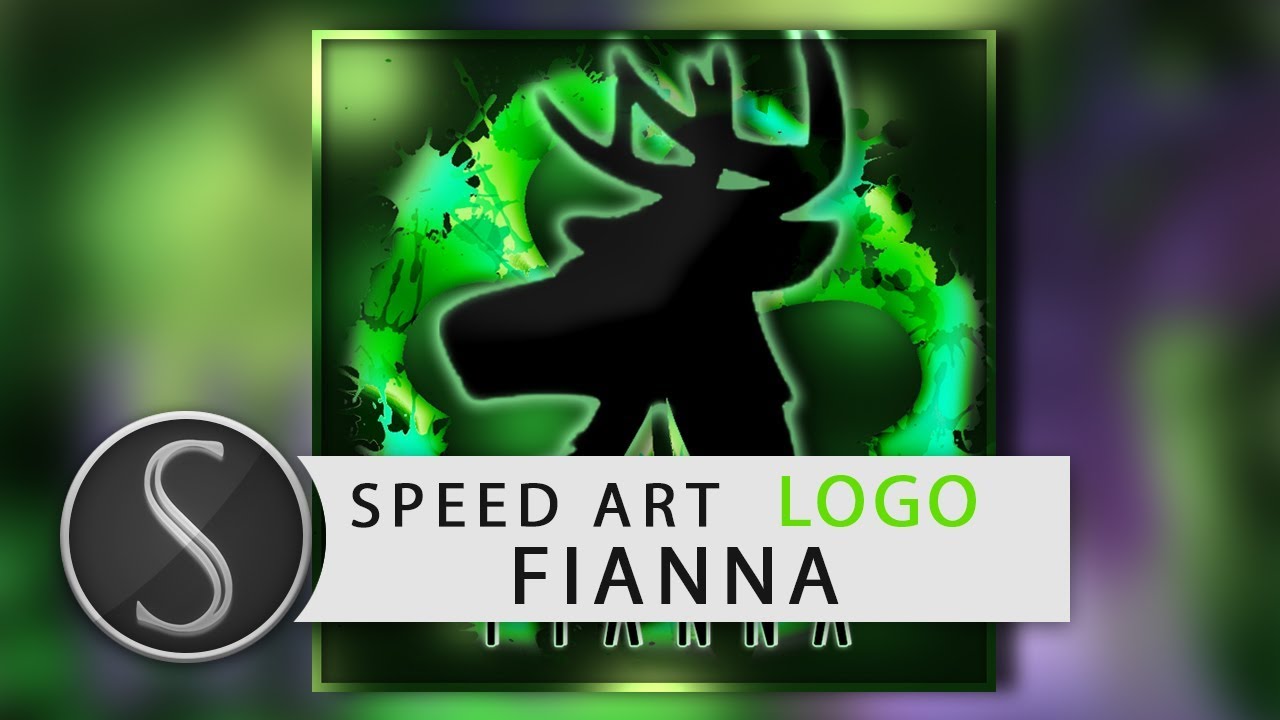 ⌠Speed Art⌡ Logo pour Fianna Order - YouTube