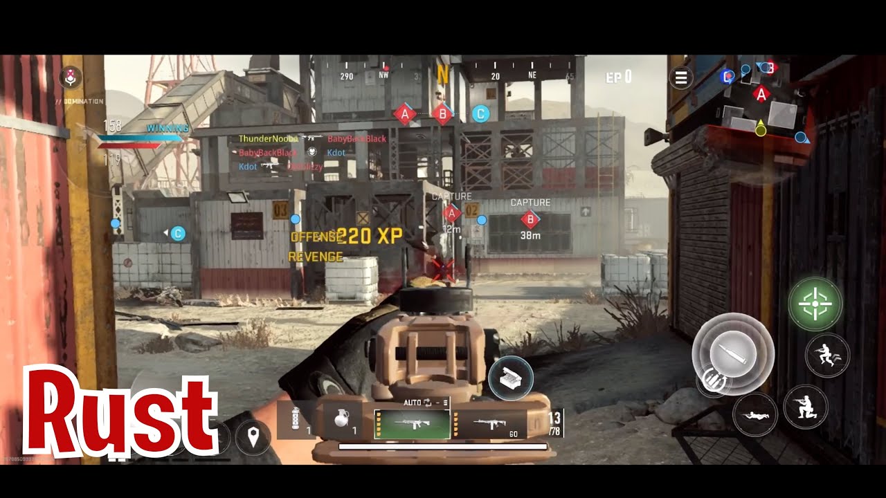 RUST 24*7 | COD Warzone Mobile | Thunder Overpowered - YouTube