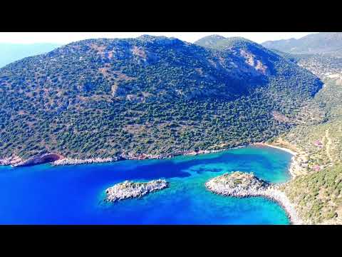 Kaş belenli sısla ufak dere, İnönü ve çamlık koyu #dronpilot @Teknisyenarif 