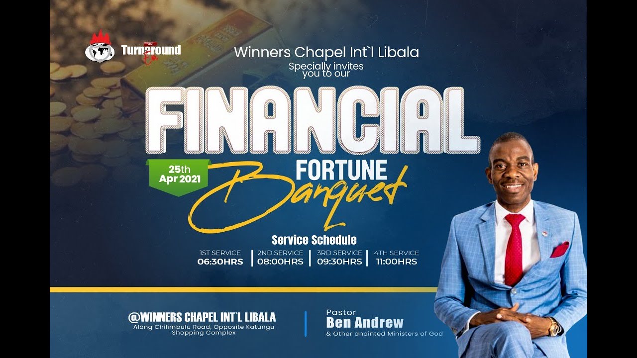 FINANCIAL FORTUNE BANQUET | 2ND SERVICE | 25TH APRIL , 2021 - YouTube