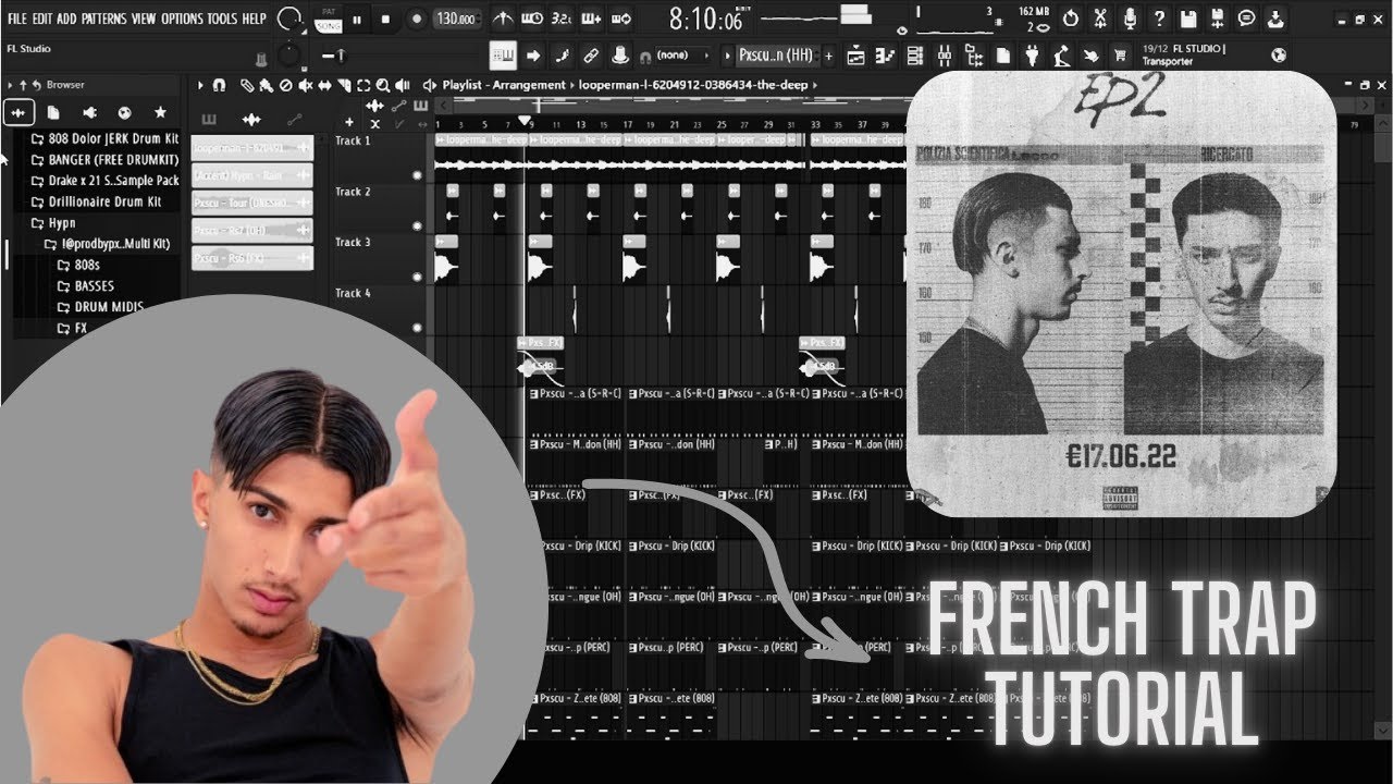 How to Make a CRAZY FRENCH TRAP Beat - FL Studio Tutorial - YouTube