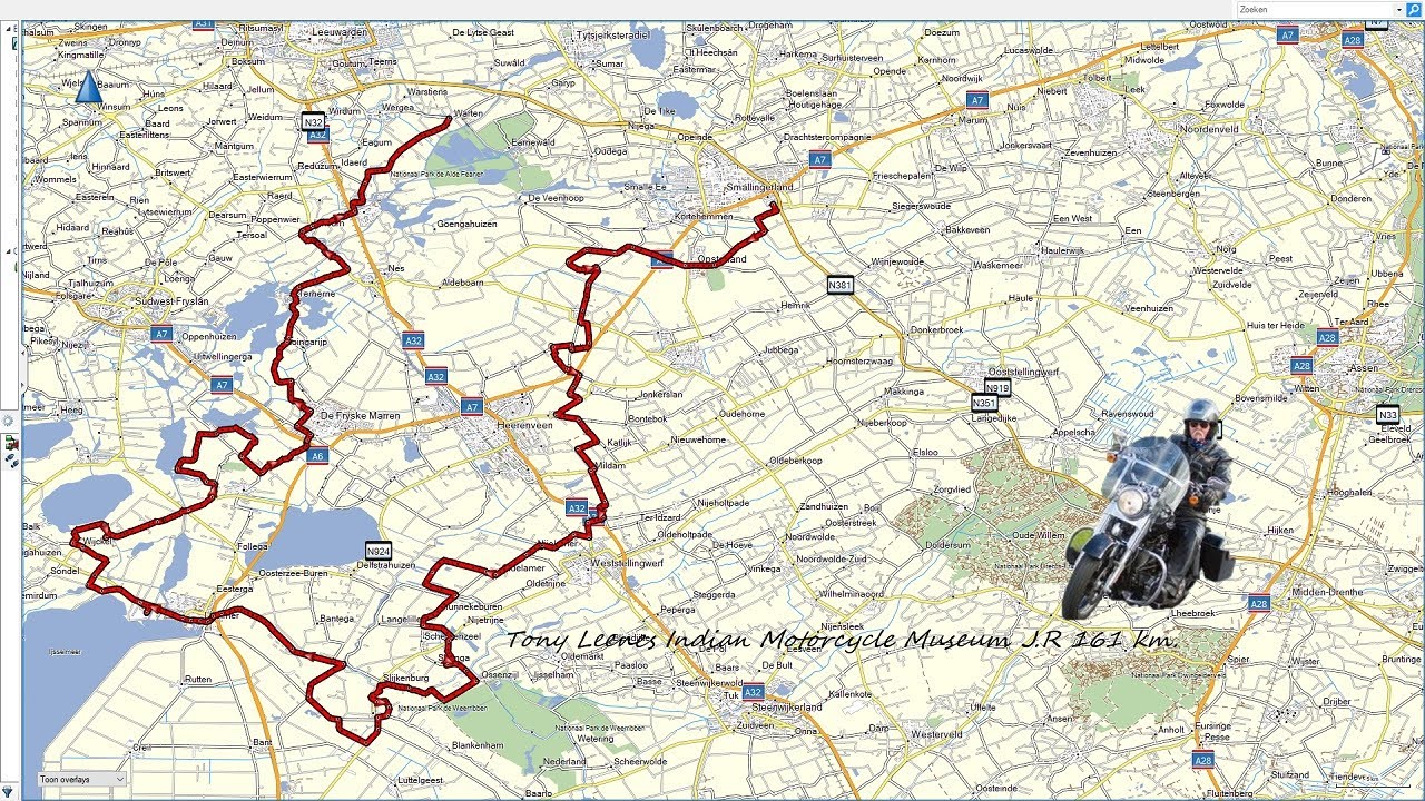 Tony Leenes Indian Motorcycle Museum J.R 161 km. Met foto's van Indians ...