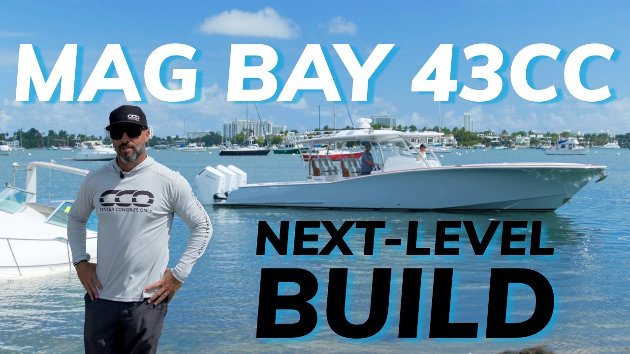 Mag Bay 43' – A Luxury Fishing Machine Unleashed - YouTube