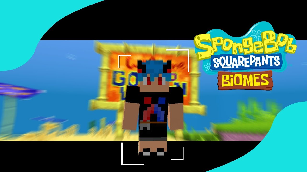 Riview Add-on Minecraft Bedrock : Spongebob Squarepants Biomes - YouTube