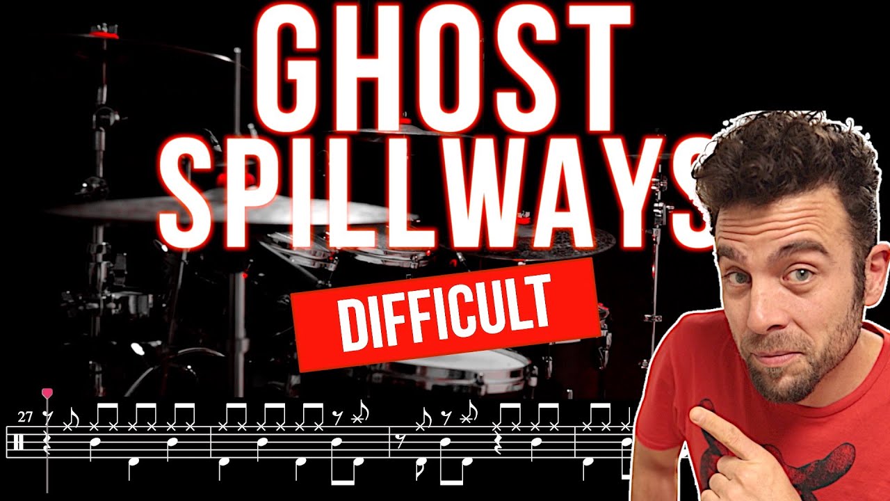 Ghost - Spillways - Drum cover (with drum score) - YouTube