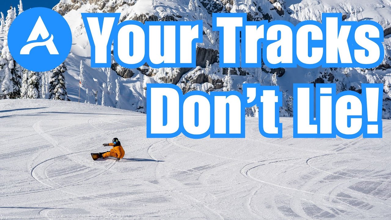 The Details Of Snowboard Carving Part #1: Turn Tracks Analysis / Pencil ...
