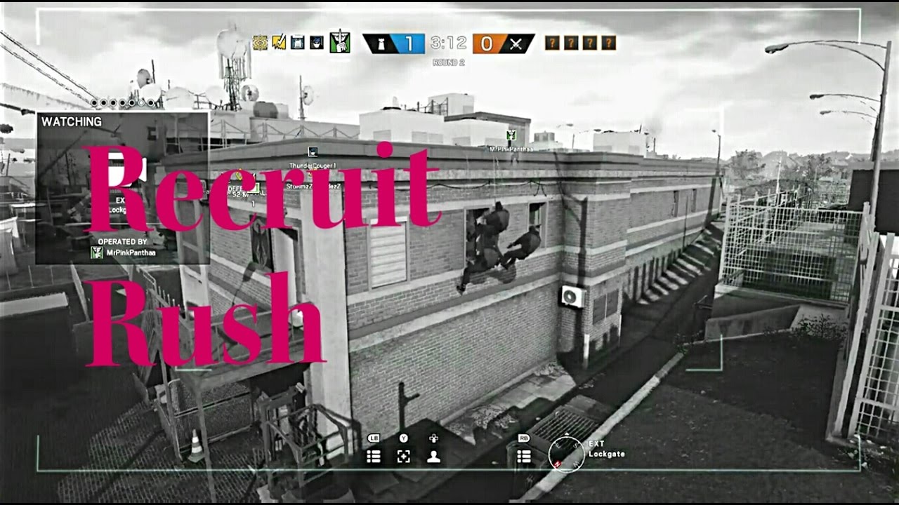 Rainbow Six Siege Highlights #2: Recruit Rush - YouTube