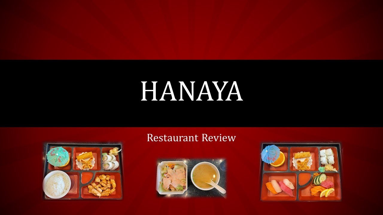 Hanaya Restaurant Review - YouTube