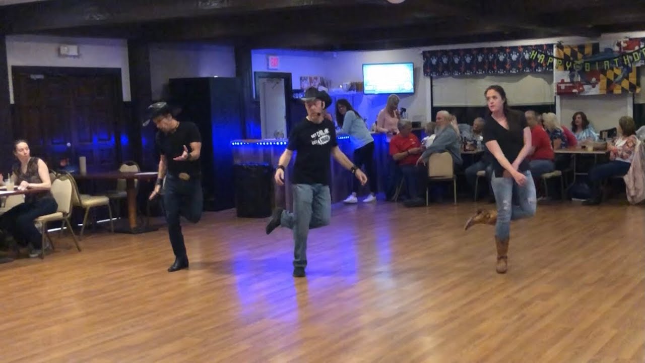 Anything Alcohol - Line dance demo - YouTube