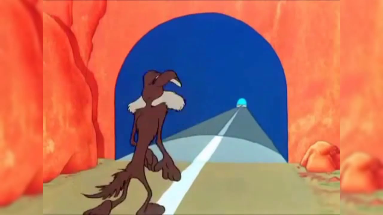 Is Road Runner Tunnel Crash Real😂 - YouTube