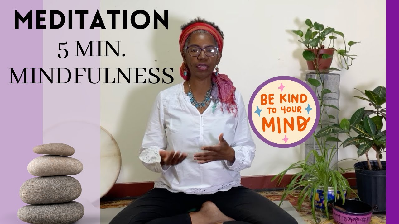 EXPERT Guided 5 Minute Meditation For Quick Mindfulness! - YouTube