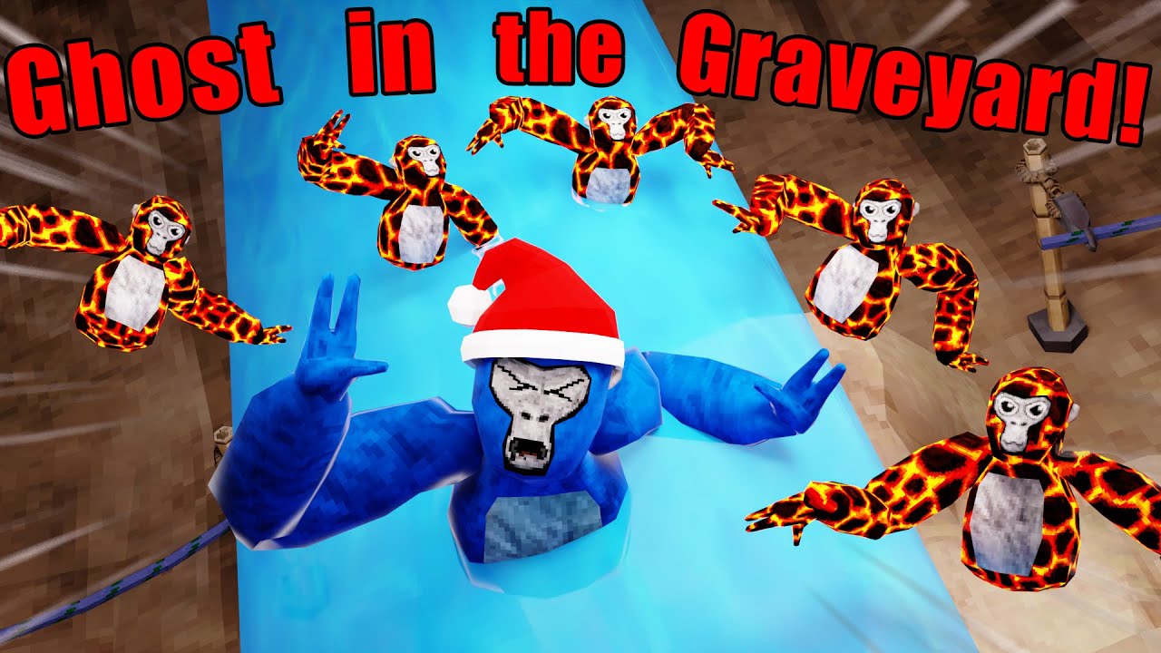Gorillas Play Ghost in the Graveyard AGAIN! (Gorilla Tag Minigames ...