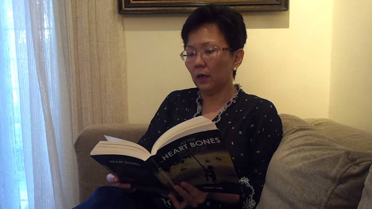 Writer Audrey Chin reading an excerpt from her new novel, As The Heart ...