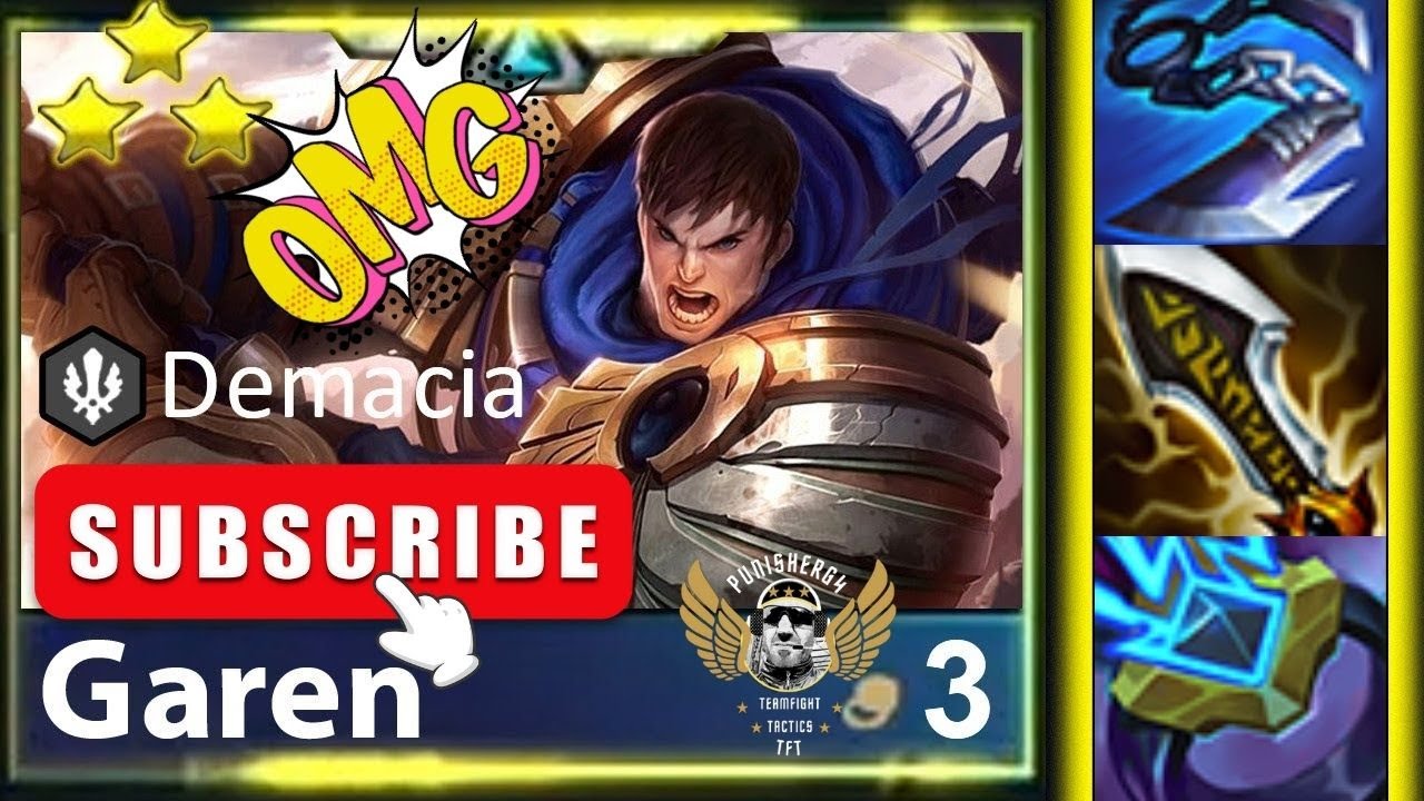 ⚔️ 4 Gunner GOLD Garen⭐⭐⭐ Tristana 🔥 set9 tft Teamfight Tactics I TFT ...