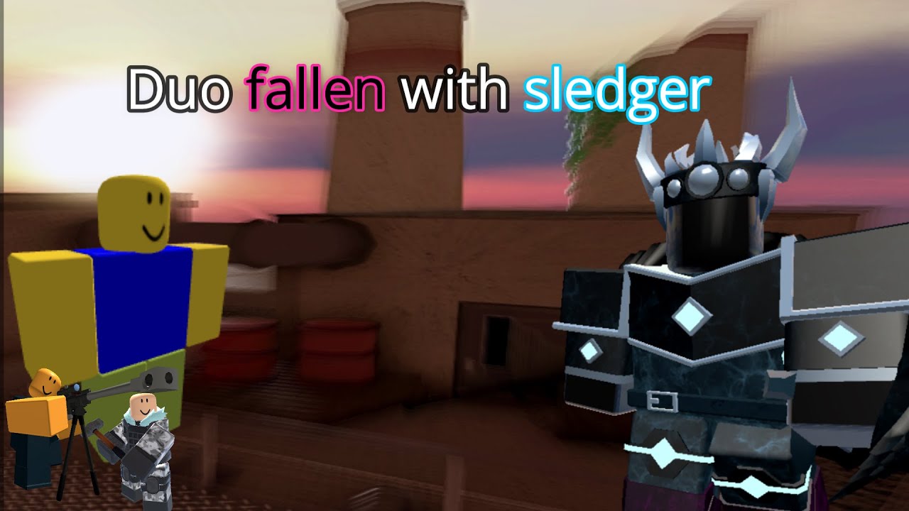 Tower defense simulator | Duo fallen sử dụng sledger - unit sự kiện ...